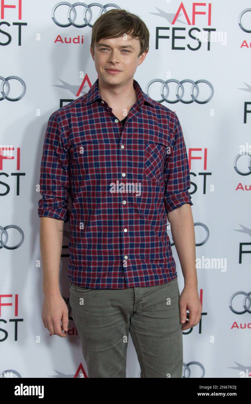Actor Dane DeHaan arrives at the 2013 AFI Fest 'Los Angeles Time Young ...