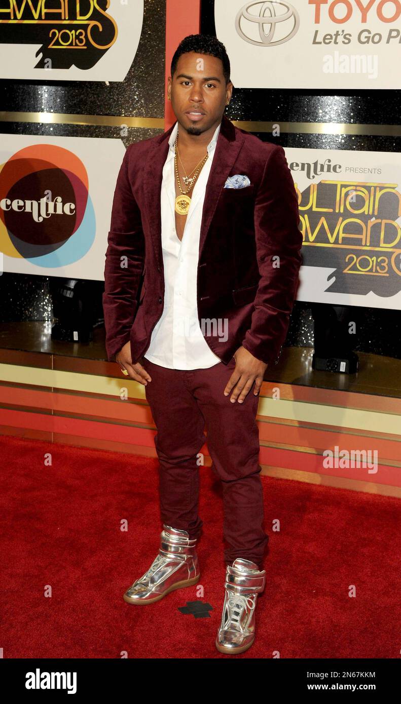 Singer Bobby V arrives at the 2013 Soul Train Awards at the Orleans ...
