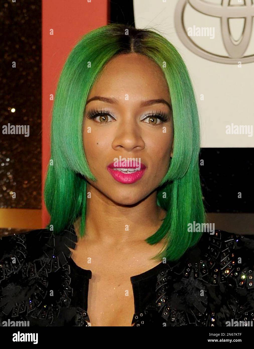 Rapper Lil' Mama arrives at the 2013 Soul Train Awards at the Orleans ...