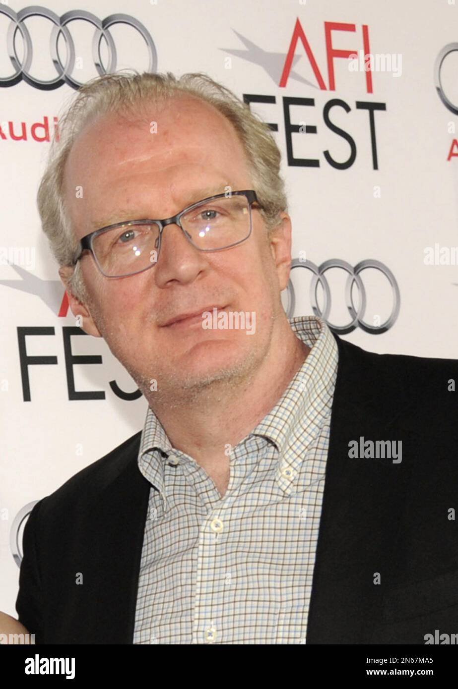 Tracy Letts arrives on the red carpet at the 2013 AFI Fest premiere of ...