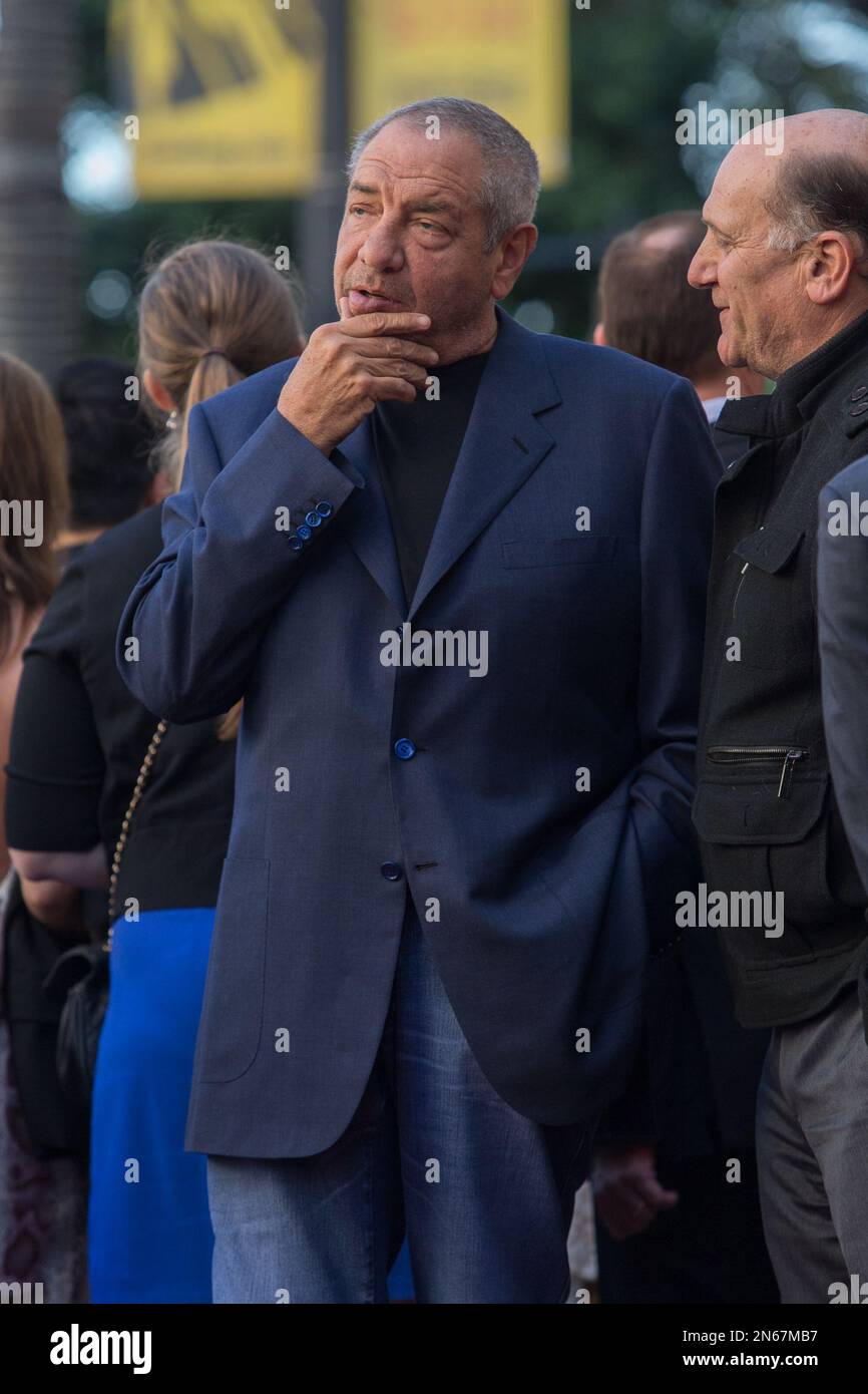 Producer Dick Wolf attends as Mariska Hargitay is honored with a star ...