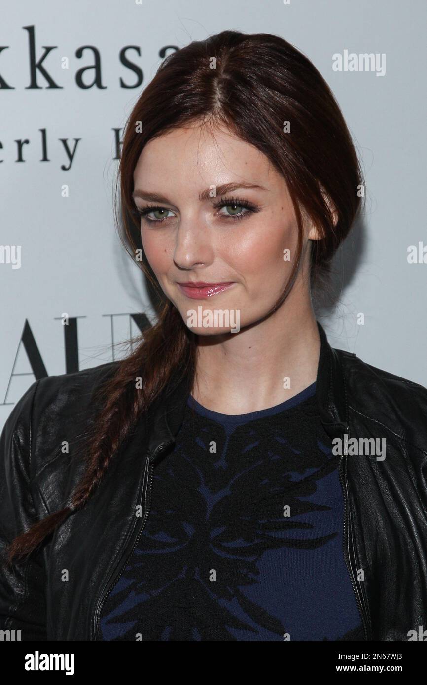 Actress Lydia Hearst-Shaw arrives at Flaunt Magazine's "The Battle ...