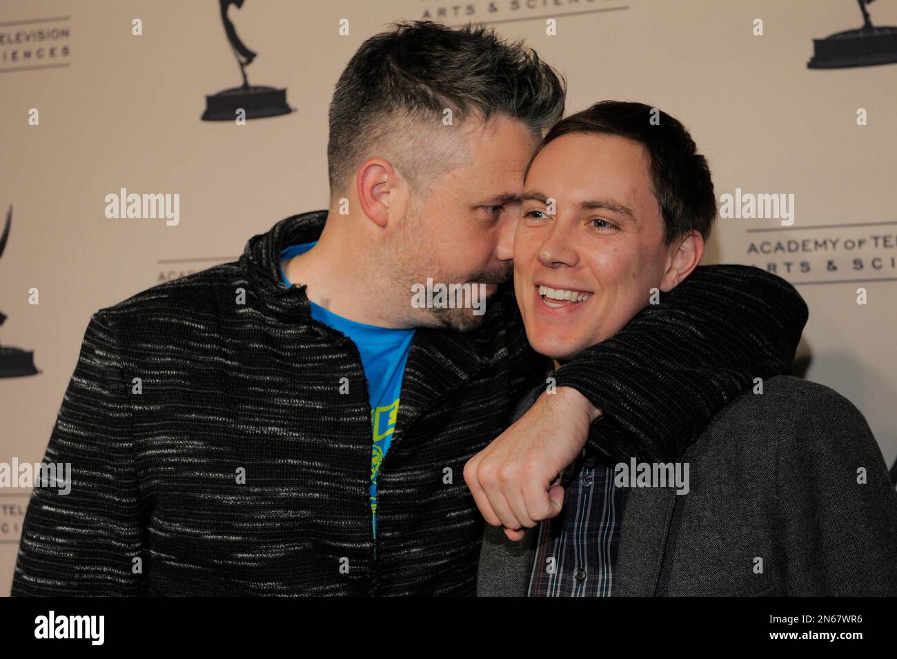 Josh Stoddard, left, and Evan Endicott, creators of the Amazon Studios ...