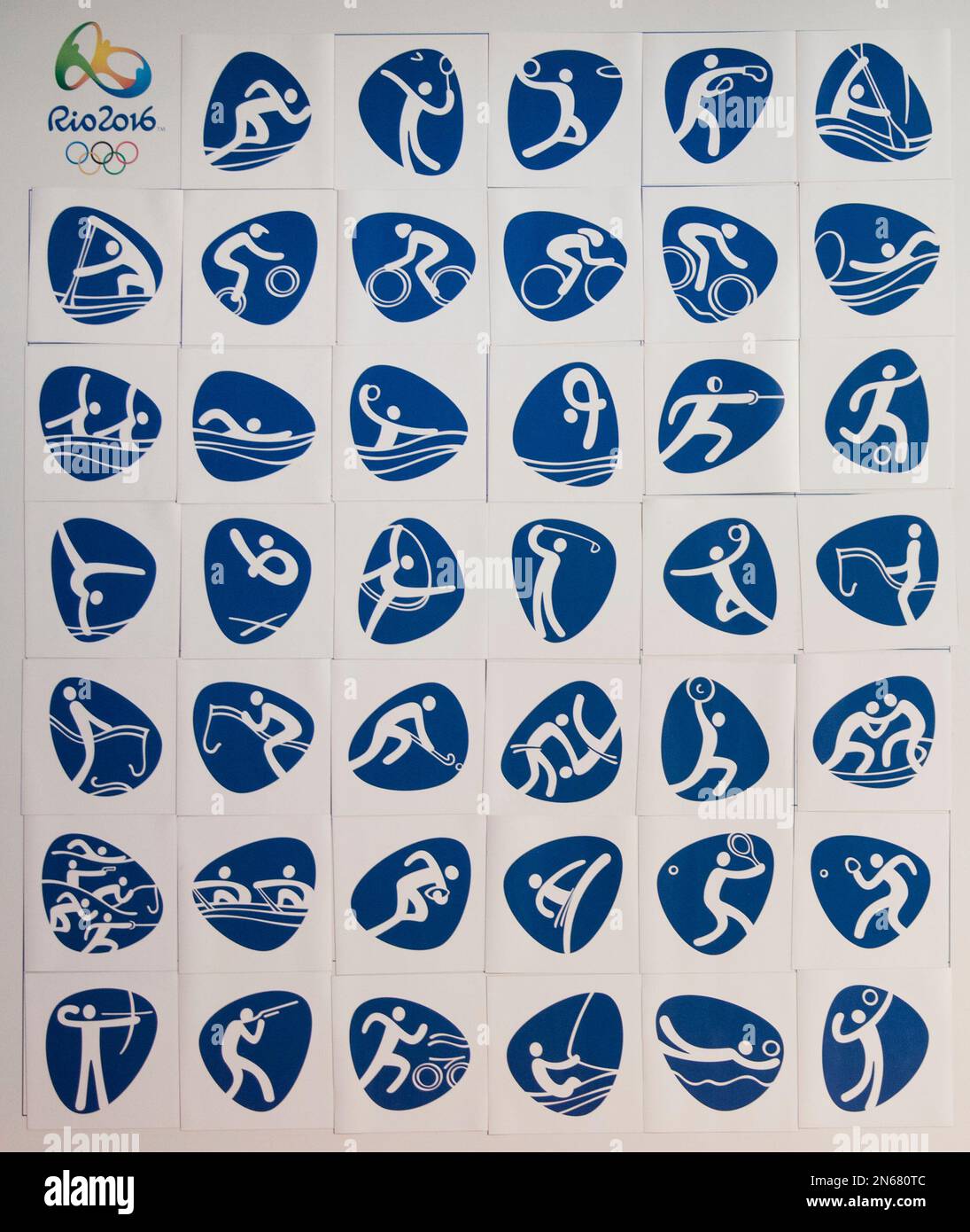 Summer Olympic Sports Symbols