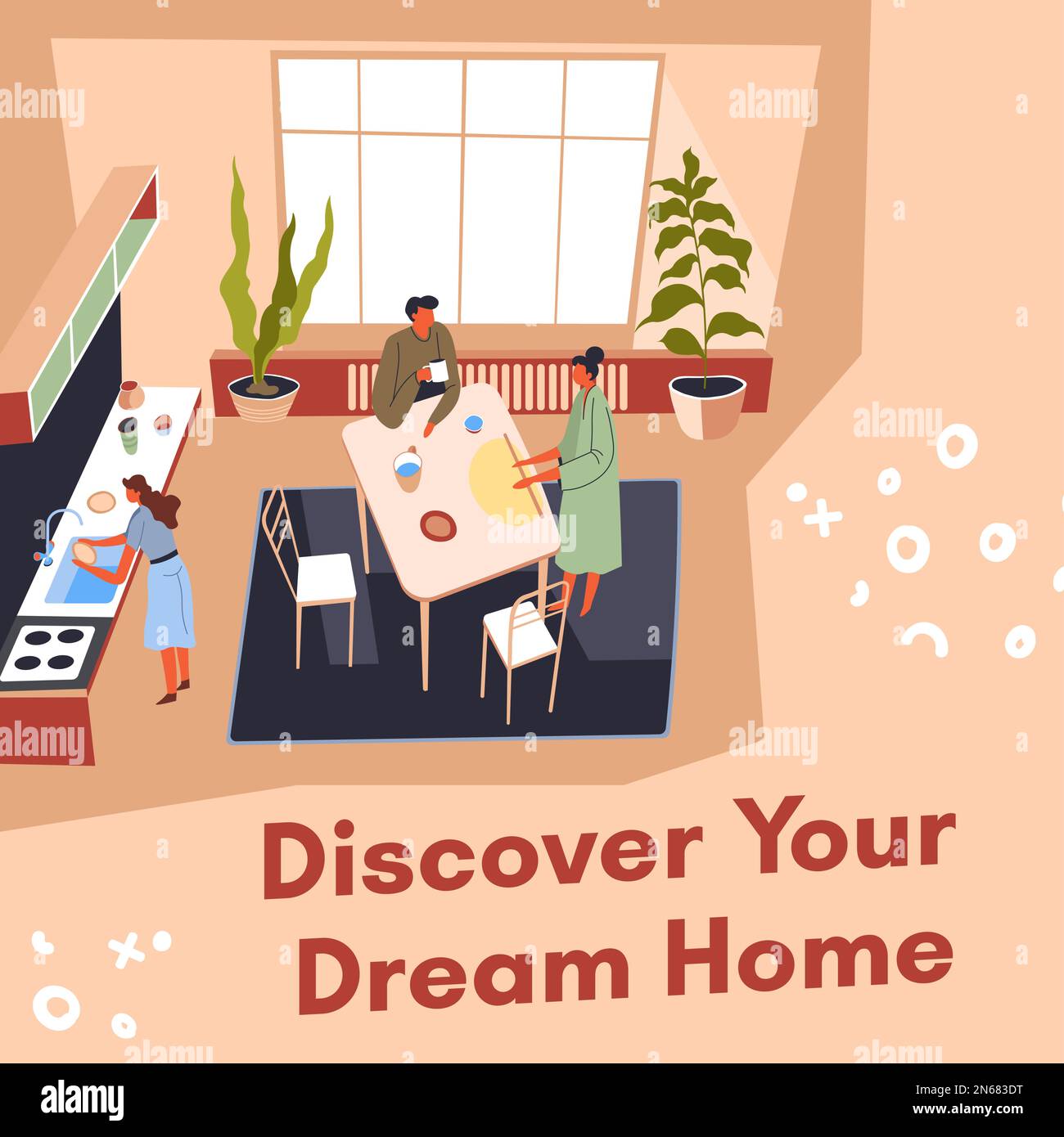 Future housing development Stock Vector Images - Alamy