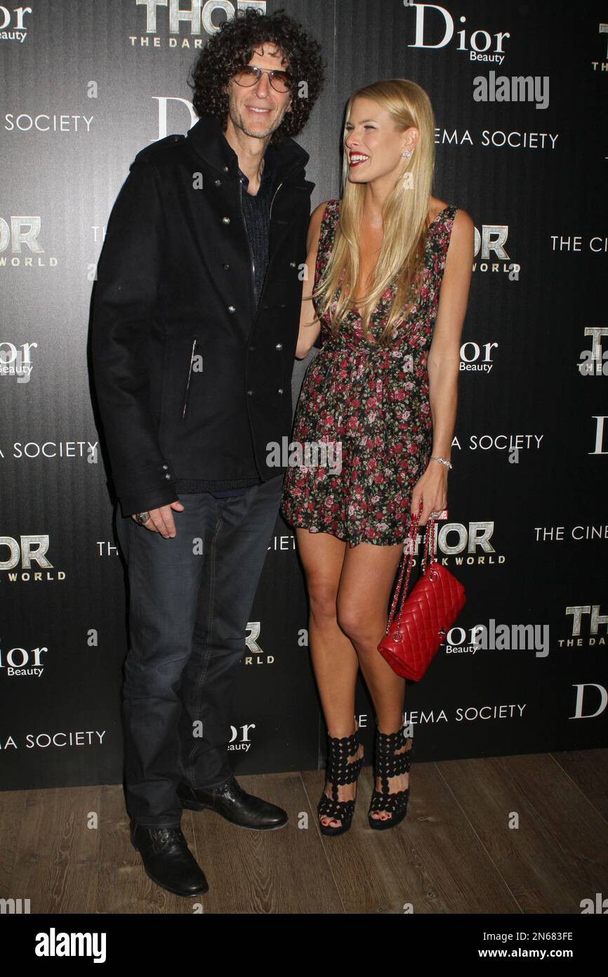 Howard Stern and Beth Stern attend the screening of "Thor: The Dark ...