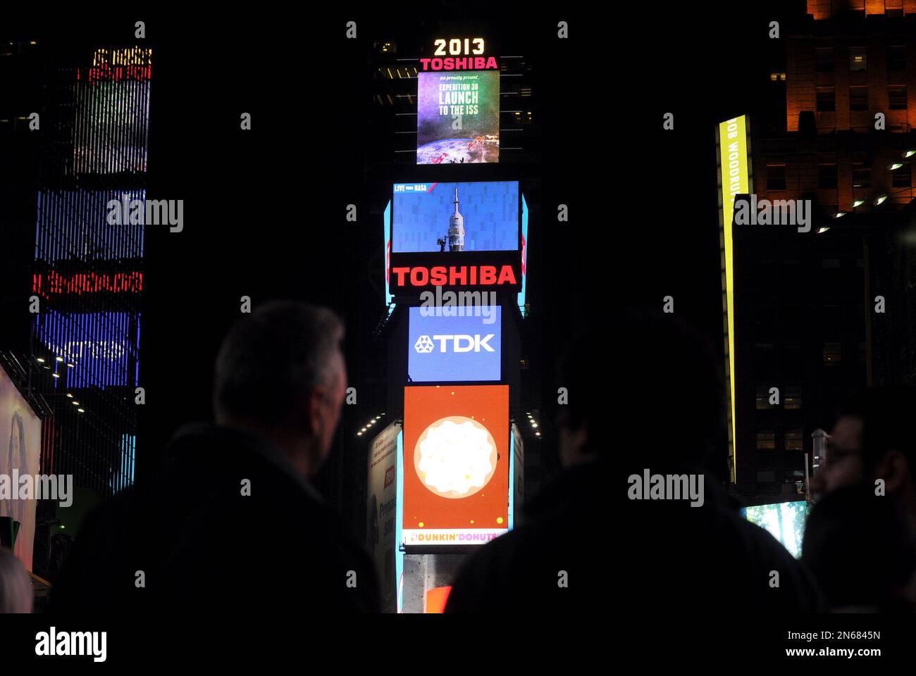 IMAGE DISTRIBUTED FOR TOSHIBA - The Toshiba Vision Screens, located on ...