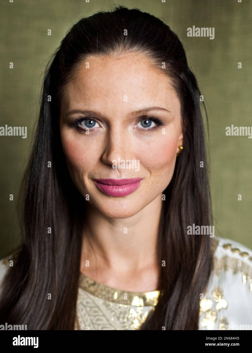 This Oct. 23, 2013 photo shows fashion designer Georgina Chapman in New ...