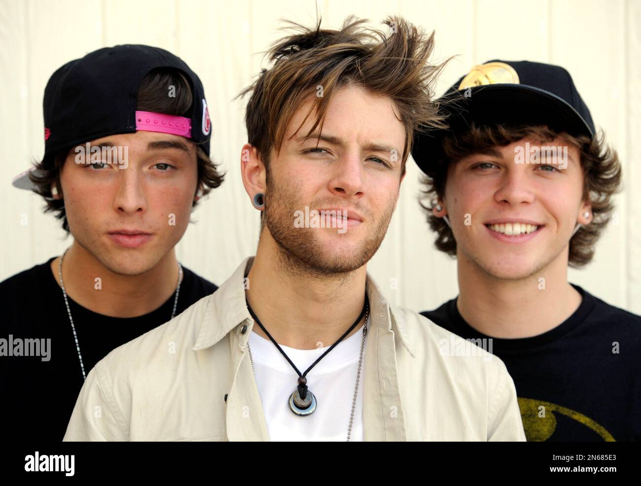 Wesley Stromberg, left, Drew Chadwick, center, and Keaton Stromberg of ...