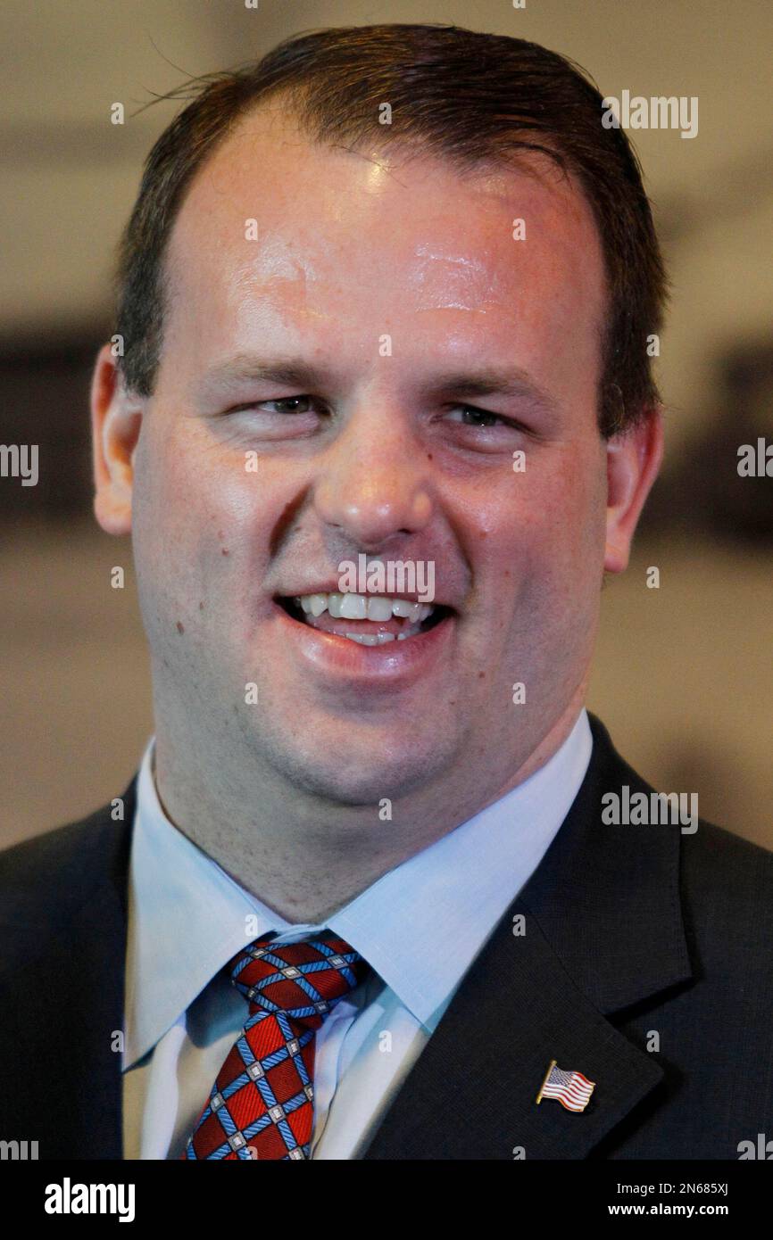 FILE- In this March 21, 2011 file photo, Jon Runyan R- N.J., is seen ...
