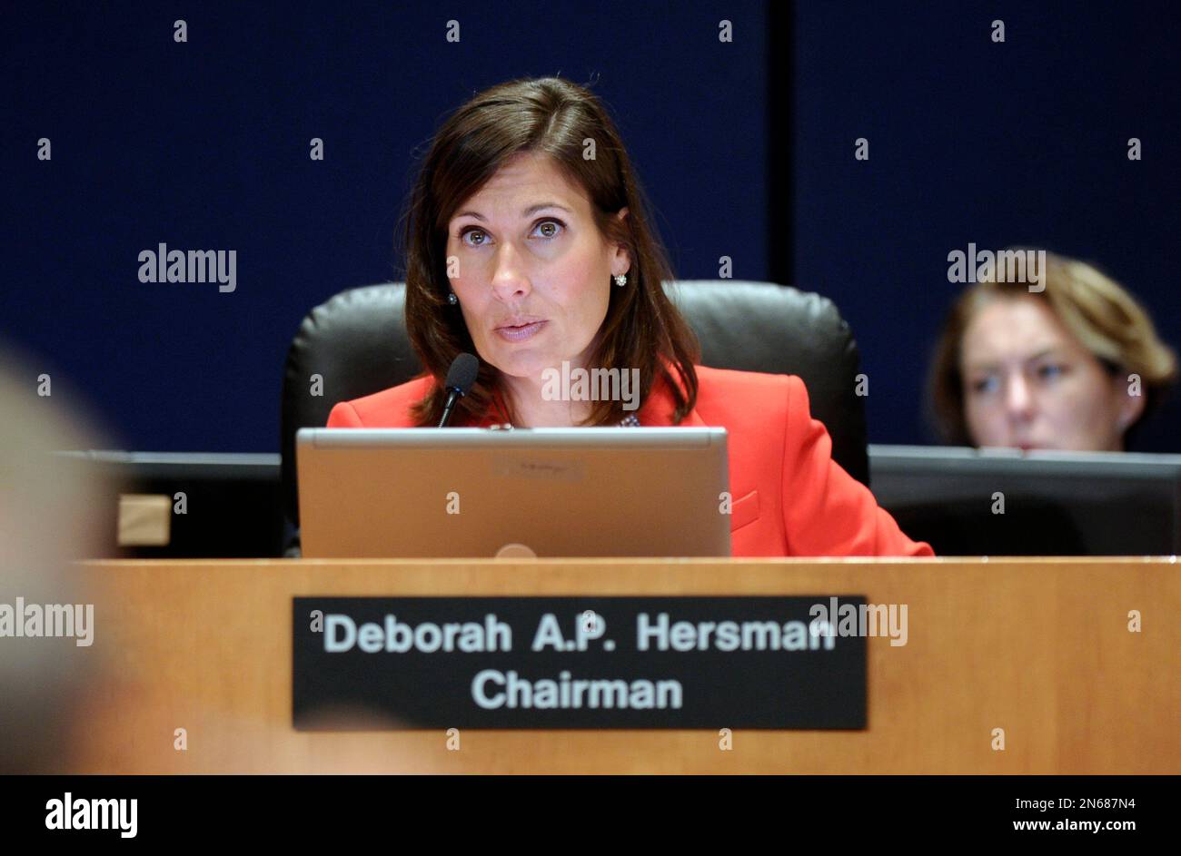 National Transportation Safety Board (NTSB) Chair Deborah Hersman ...