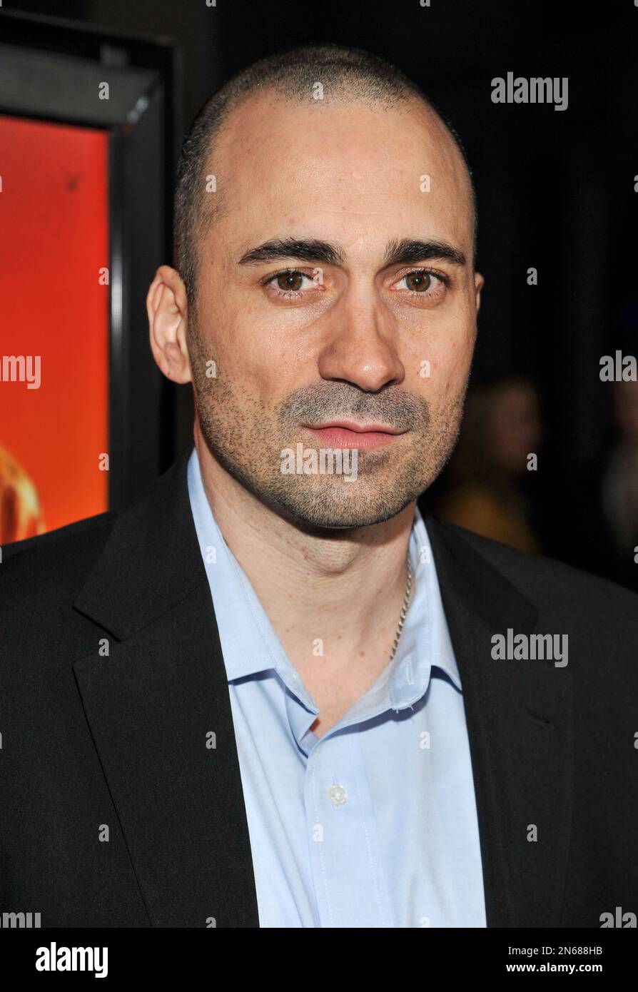 Jay Giannone arrives on the red carpet at the premiere of "How I Live ...