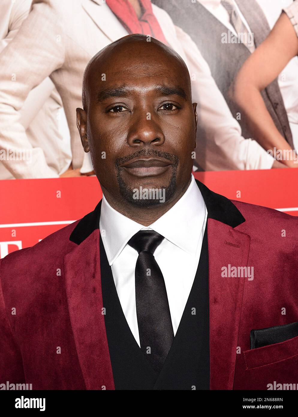 Actor Morris Chestnut arrives on the red carpet for the world premiere ...