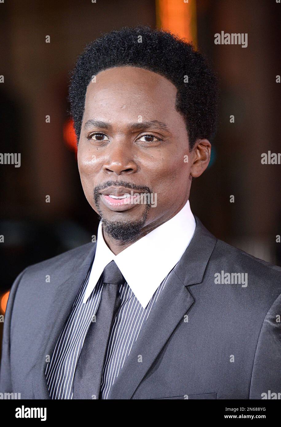 Actor Harold Perrineau arrives on the red carpet for the world premiere ...