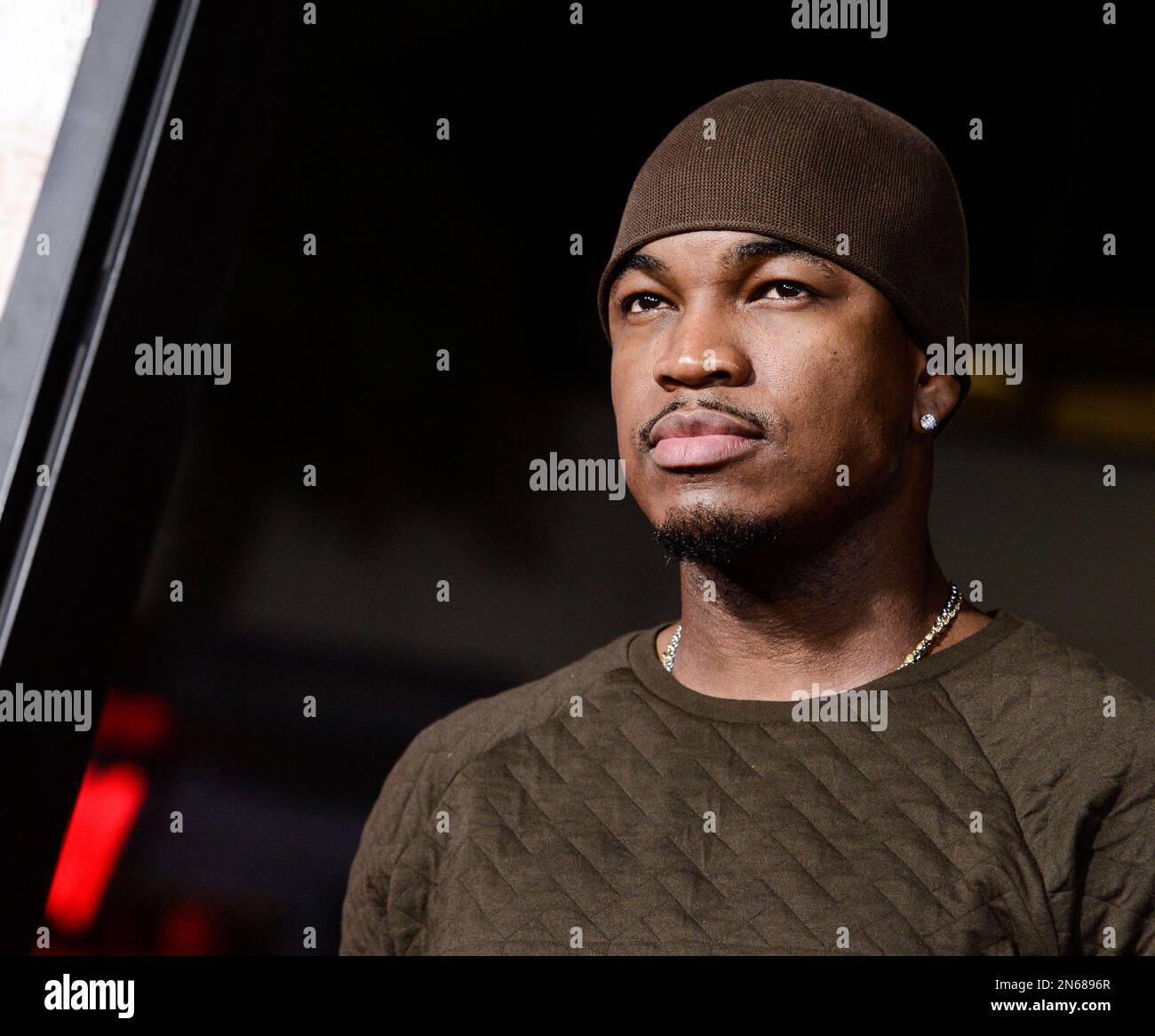 Singer Ne-Yo arrives on the red carpet for the world premiere of the ...