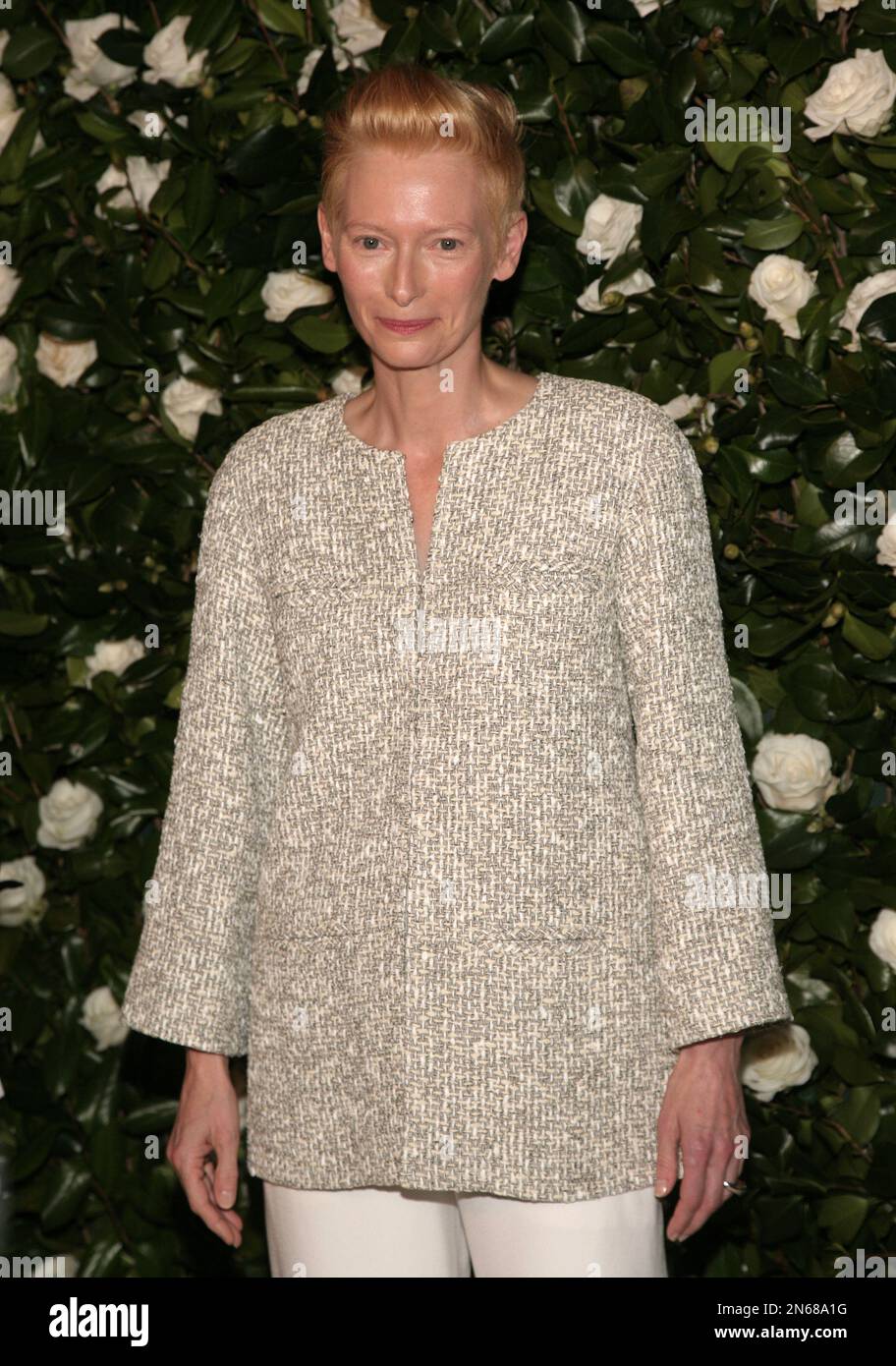 Actress Tilda Swinton attends the the Museum of Modern Art Film Benefit ...