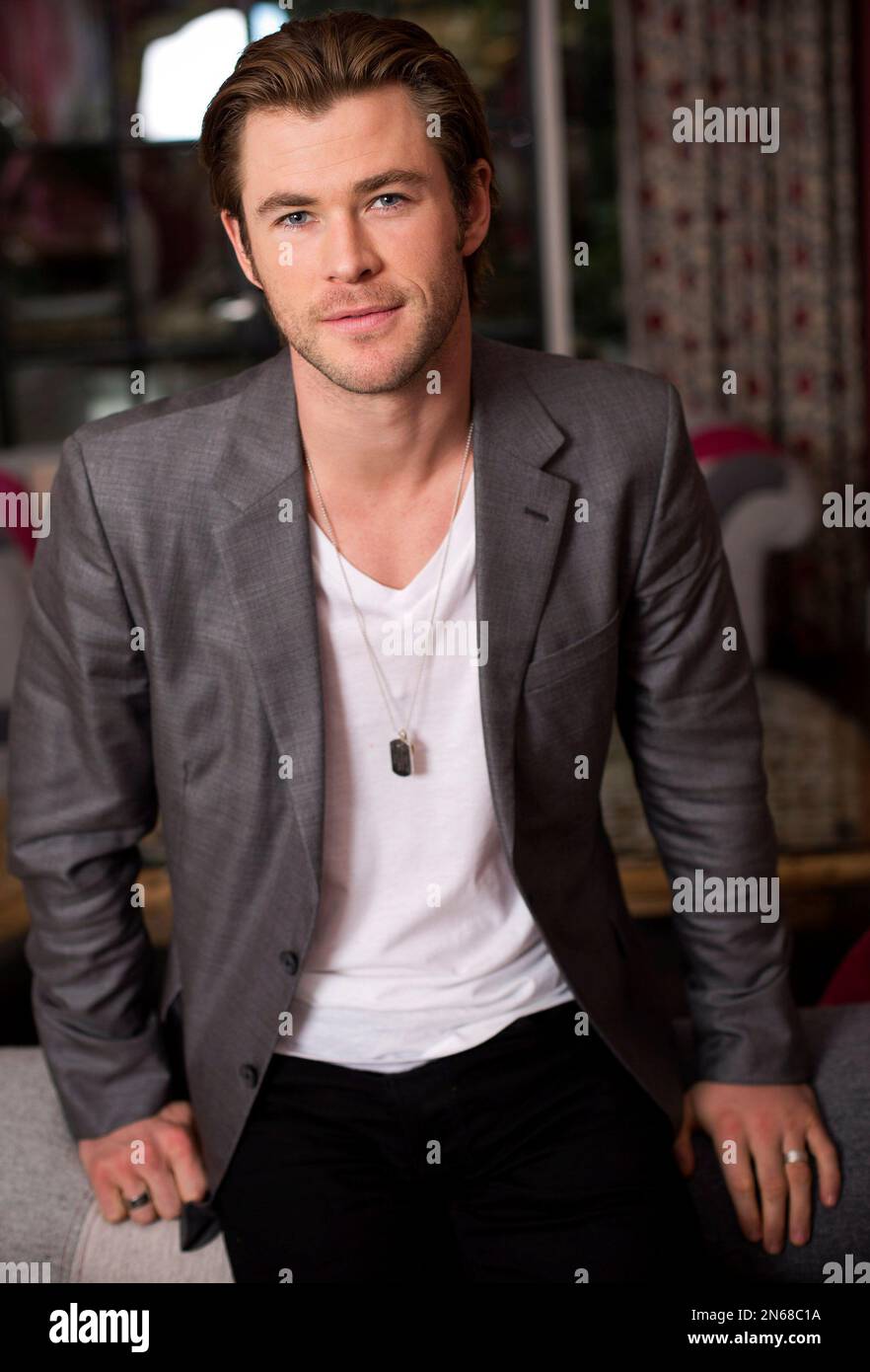 Australian actor and star of the upcoming film "Thor: The Dark World ...