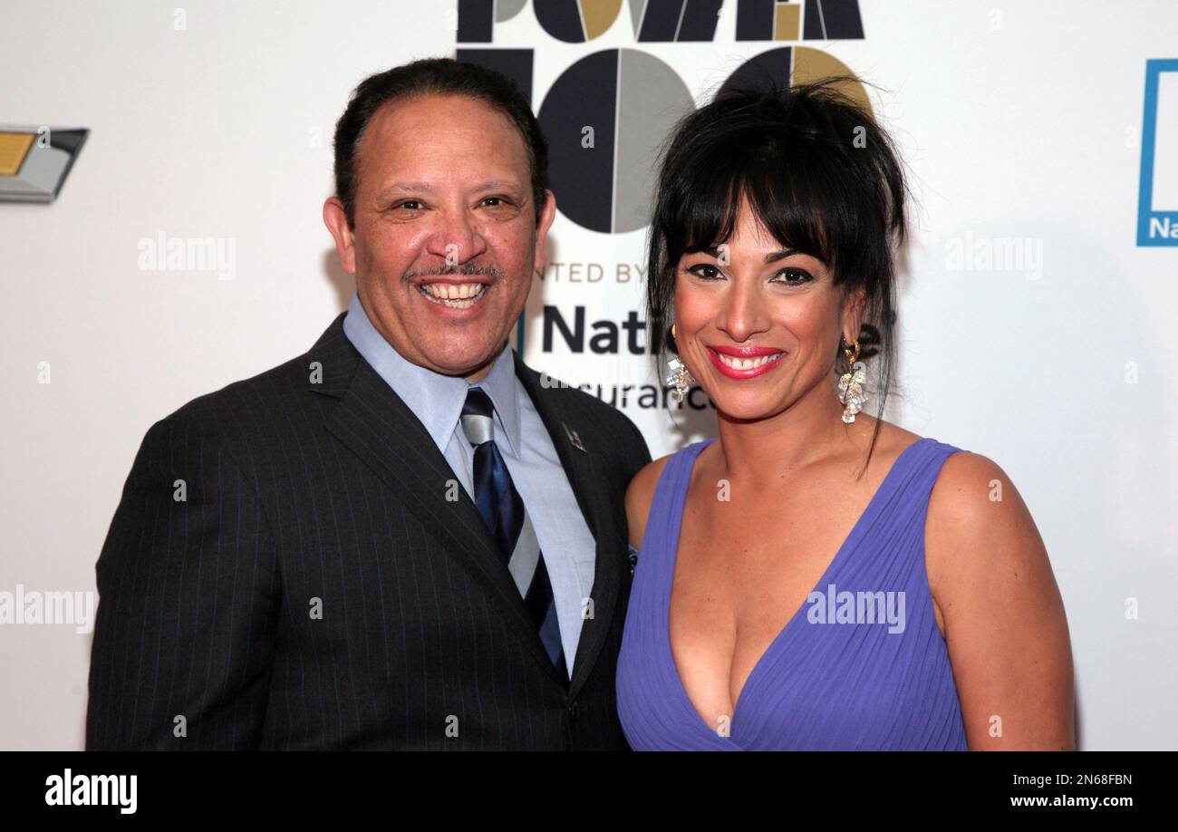 Marc Morial, left, president of the National Urban League, and his wife ...