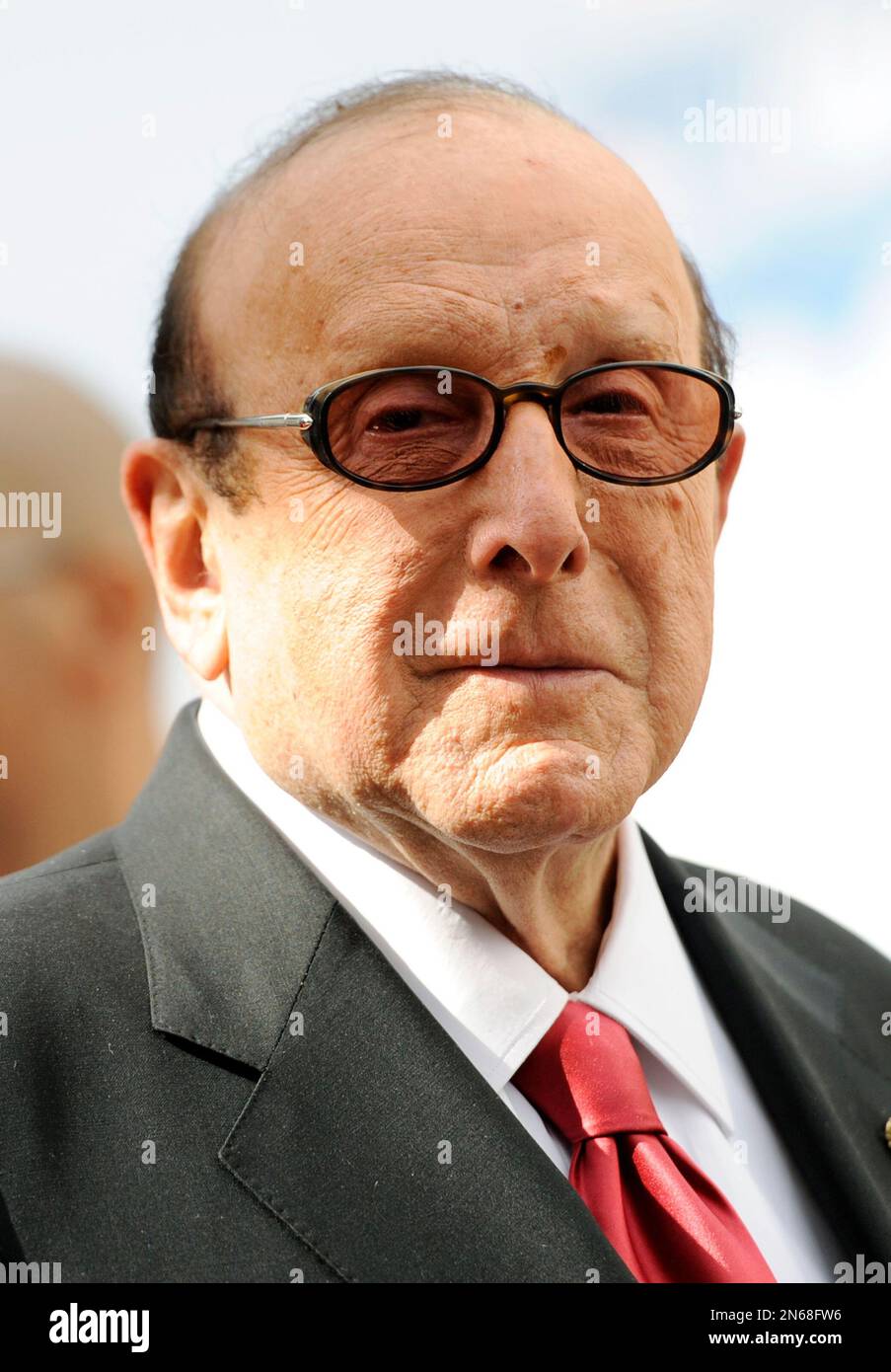 Record industry executive Clive Davis is pictured at a ceremony ...