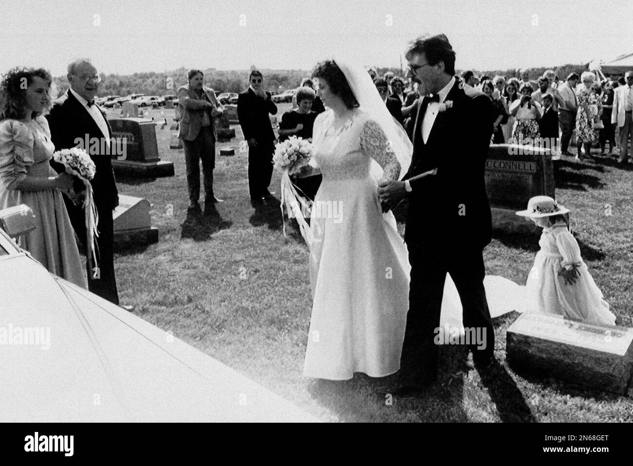 Bride Susan Schermerhorn Westover and her husband William Westover ...