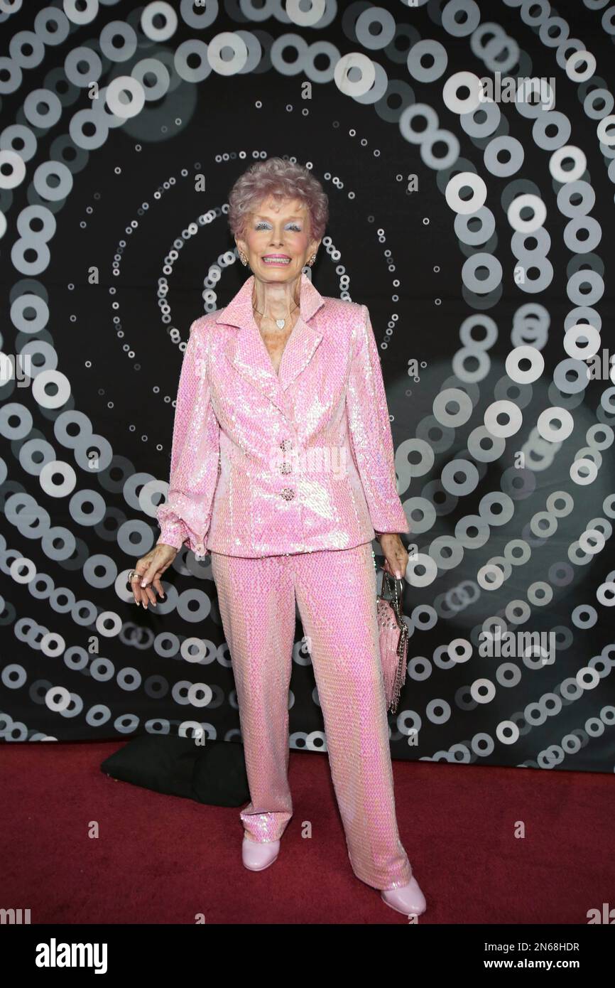 Pink Lady Jackie Goldberg poses during the 24th Annual LA Stage ...