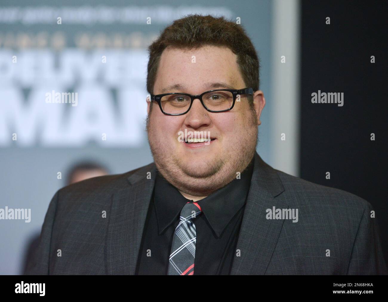 Derrick A. Morrison arrives at the world premiere of "Delivery Man" at ...