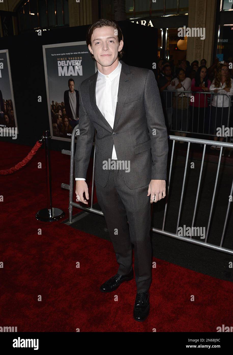 Actor Dave Patten arrives on the red carpet at the world premiere of ...