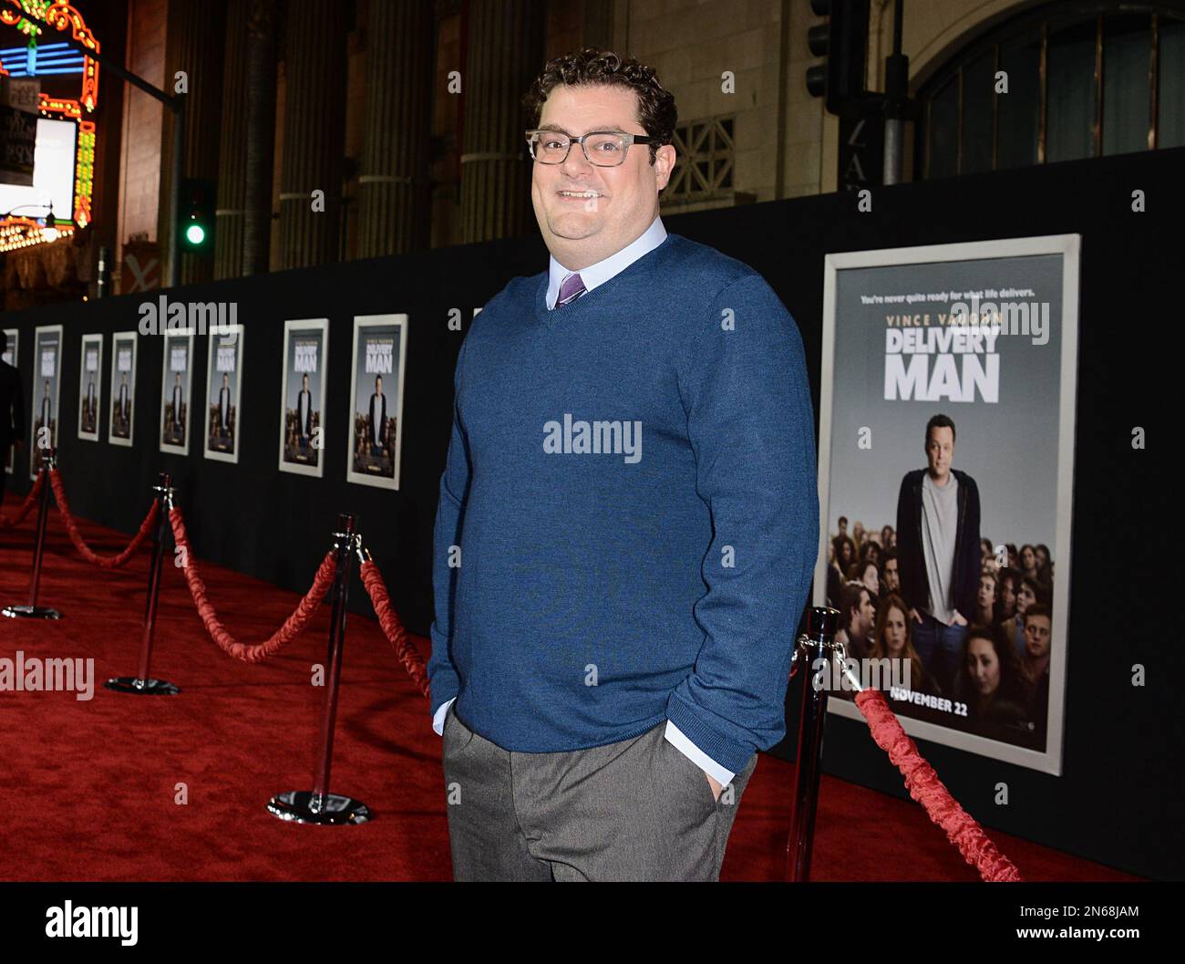 Actor Bobby Moynihan arrives on the red carpet at the world premiere of ...