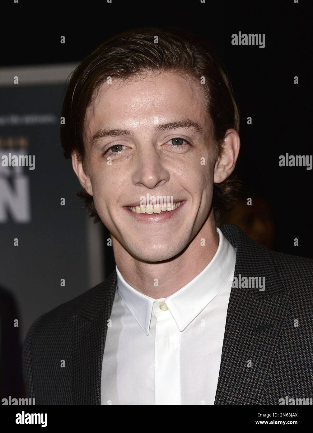 Actor Dave Patten arrives on the red carpet at the world premiere of ...