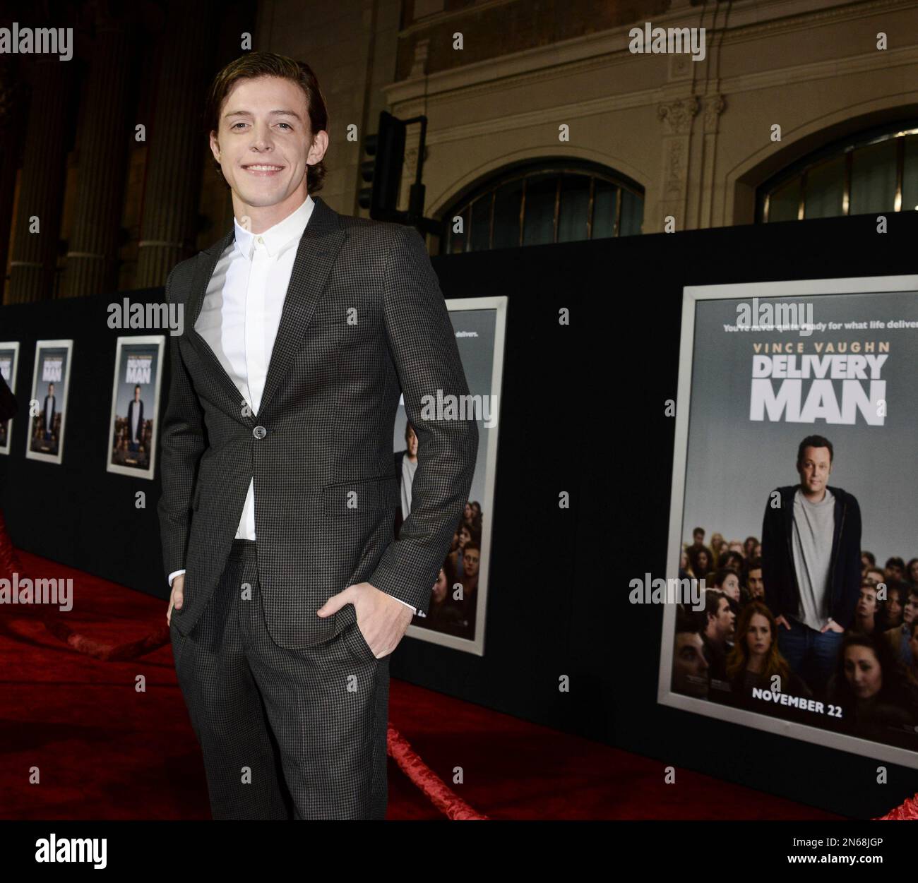 Actor Dave Patten arrives on the red carpet at the world premiere of ...