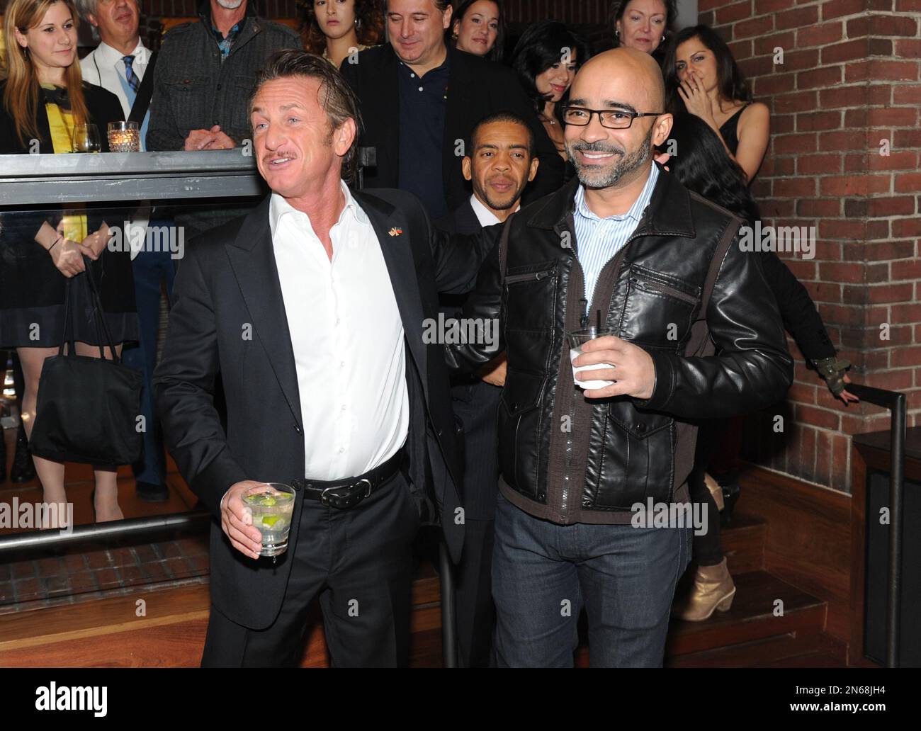 J/P HRO founder and actor Sean Penn and the Haitian Consul General ...