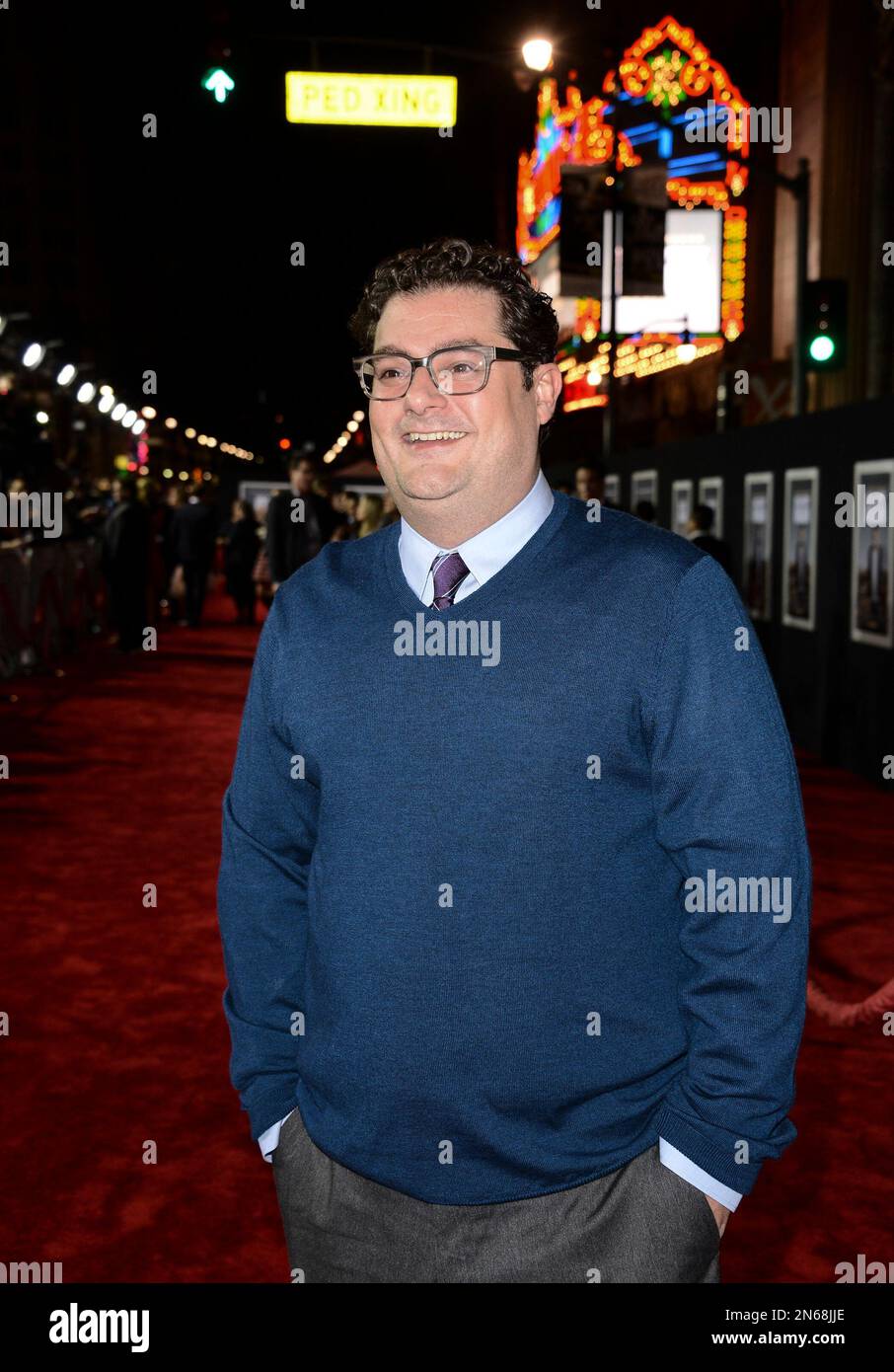Actor Bobby Moynihan arrives on the red carpet at the world premiere of ...