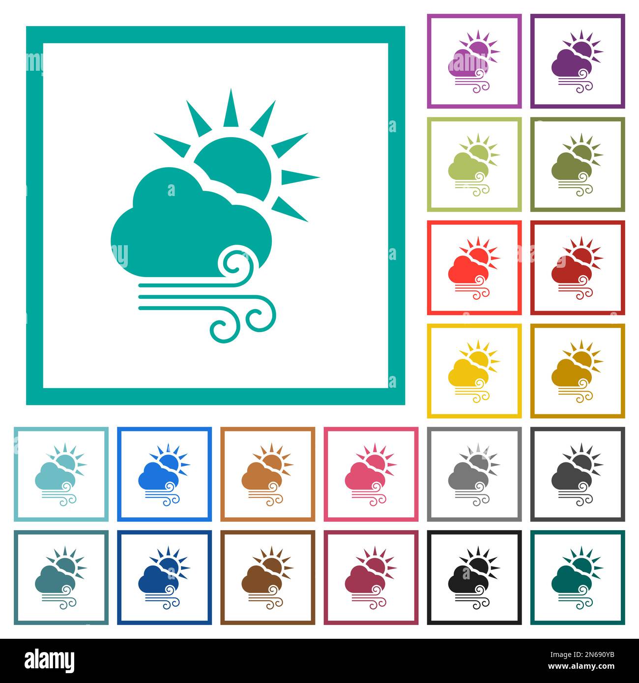 Sunlit windy Stock Vector Images - Alamy
