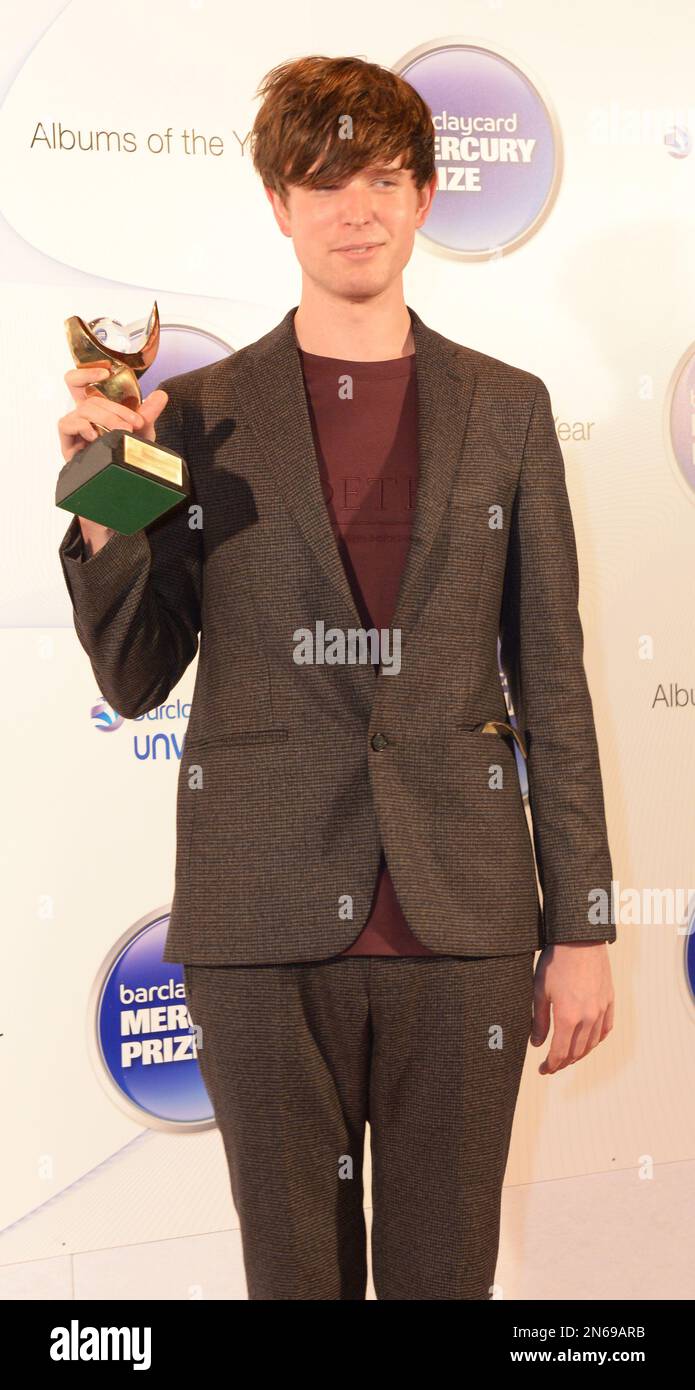 Mercury Prize winner James Blake won for his album Overgrown at the ...