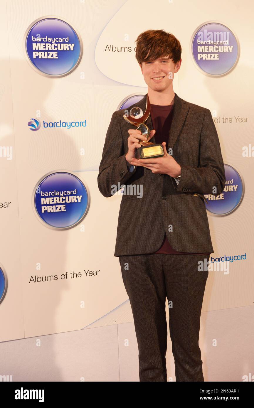 Mercury Prize winner James Blake won for his album Overgrown at the ...