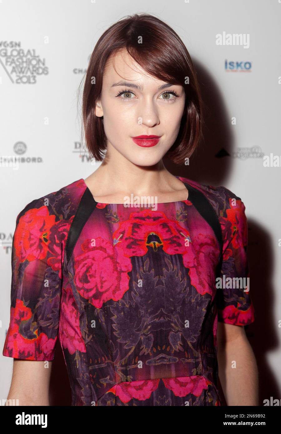 Ella Catliff attends the WGSN Global Fashion Awards at the Victoria ...