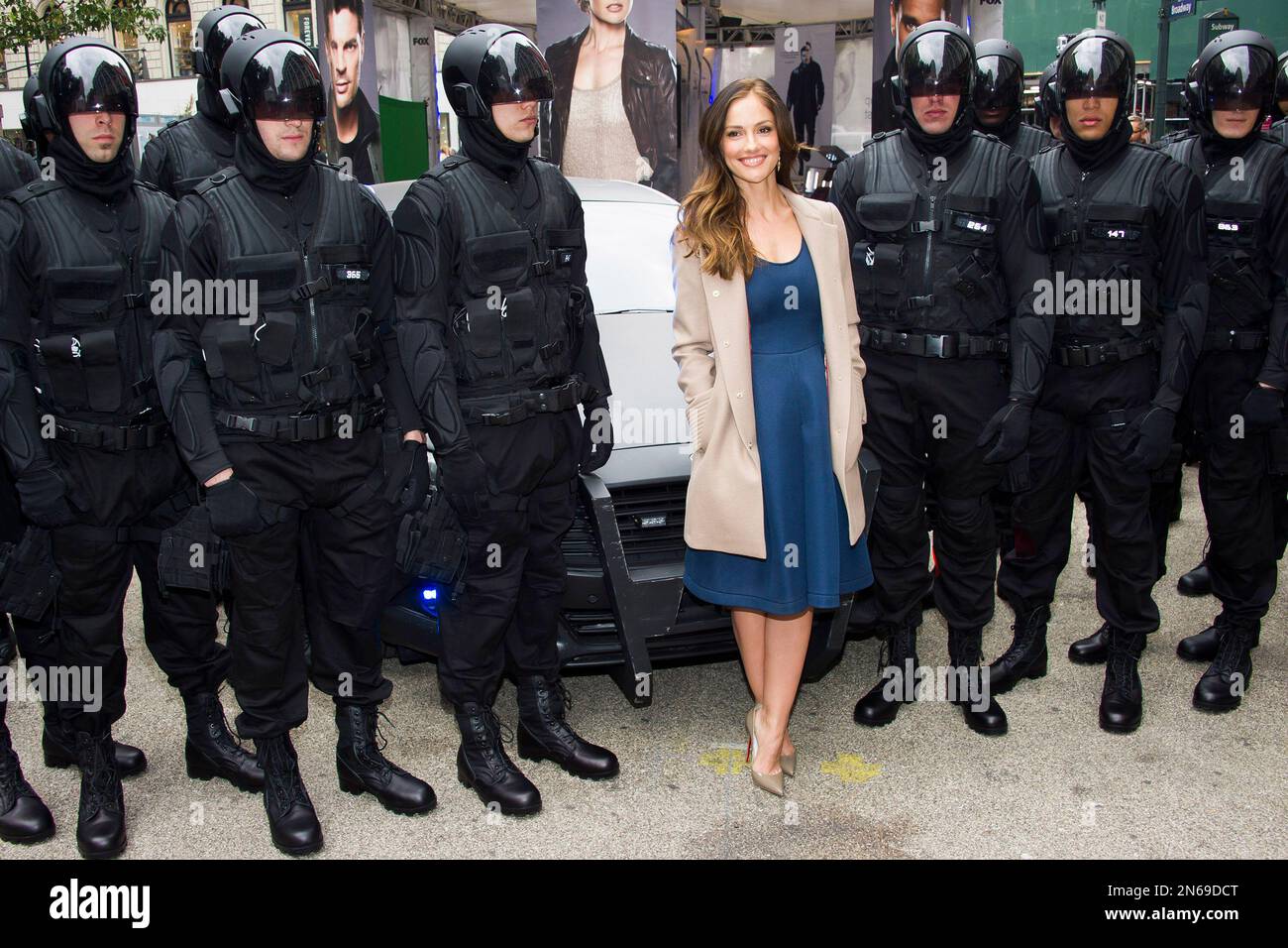 Minka Kelly attends Fox Network's "Almost Human" promotional event on ...
