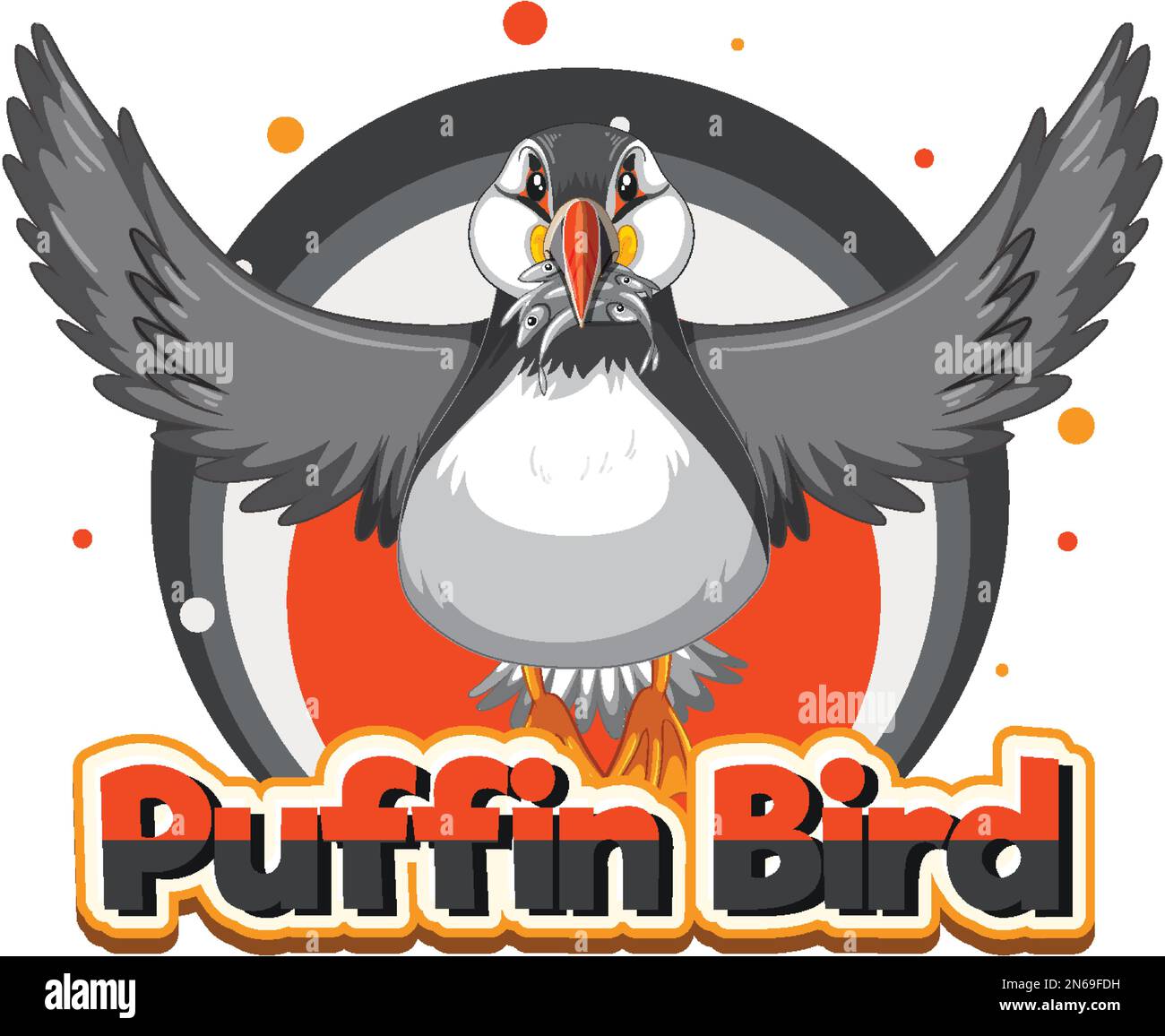 Puffin logo Stock Vector Images - Alamy
