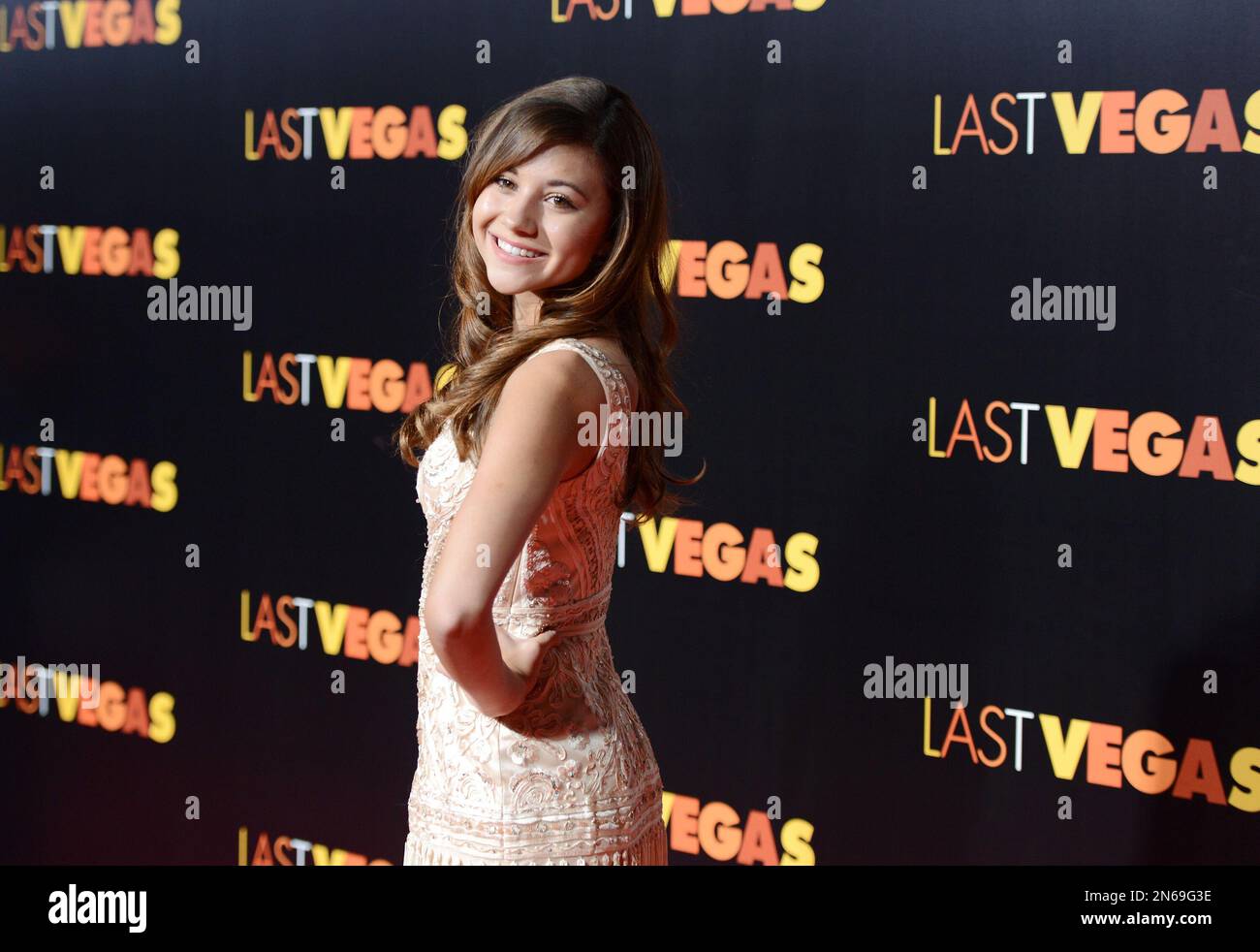 Actress Olivia Struck attends the premiere of "Last Vegas" at the ...