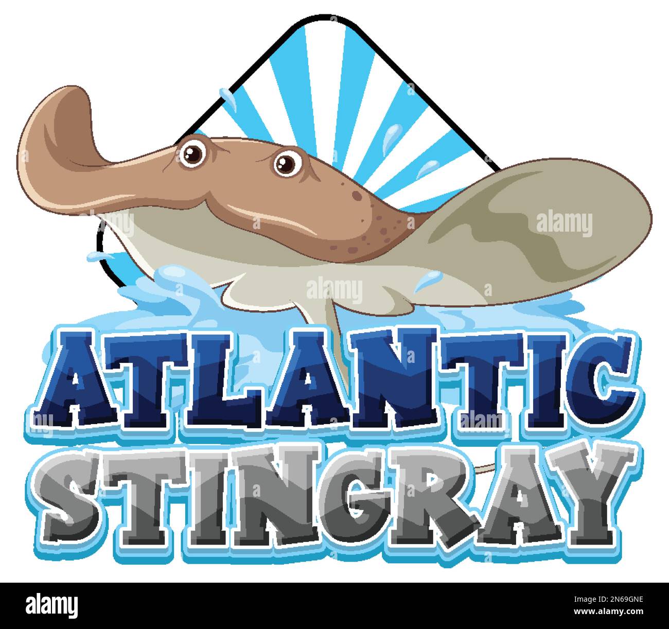 Stingray word Cut Out Stock Images & Pictures - Alamy