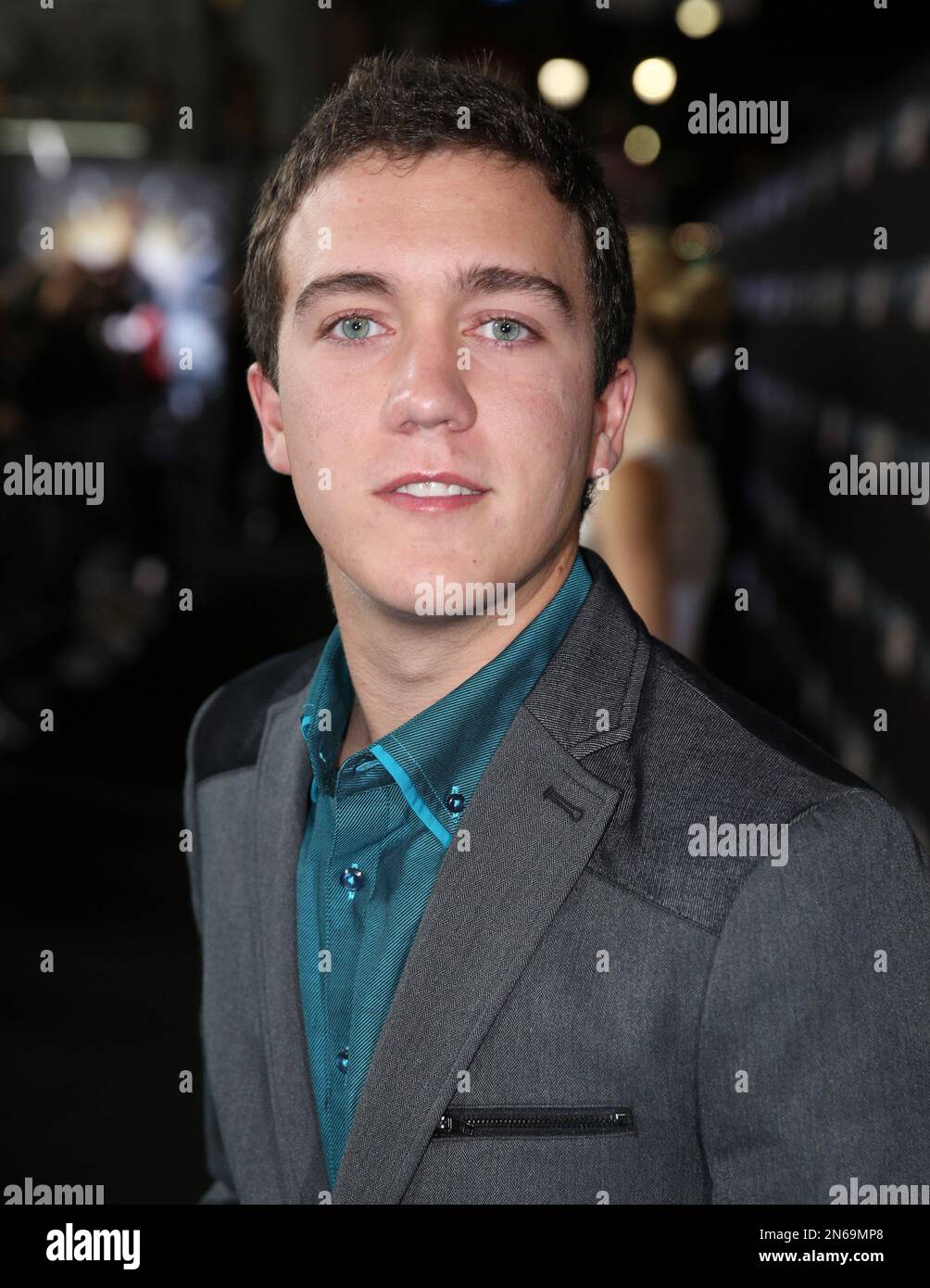 Cameron Gaskins arrives at the Los Angeles premiere of "Ender's Game ...