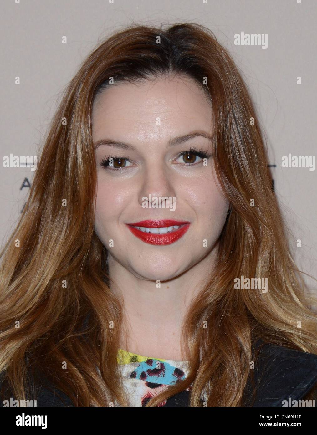 Actor Amber Tamblyn arrives at the Academy of Television Arts ...
