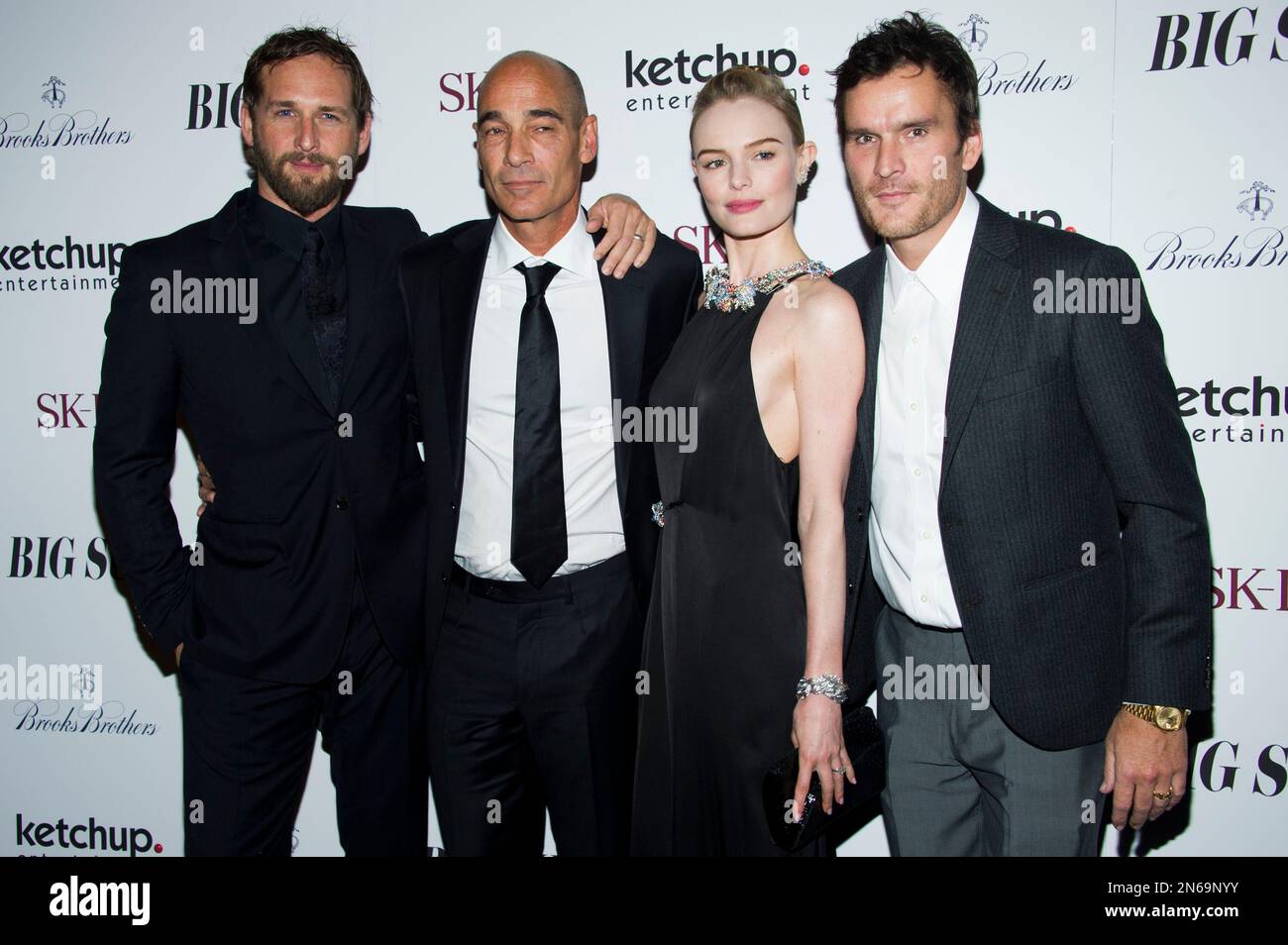 From left, Josh Lucas, Jean-Marc Barr, Kate Bosworth and Balthazar ...