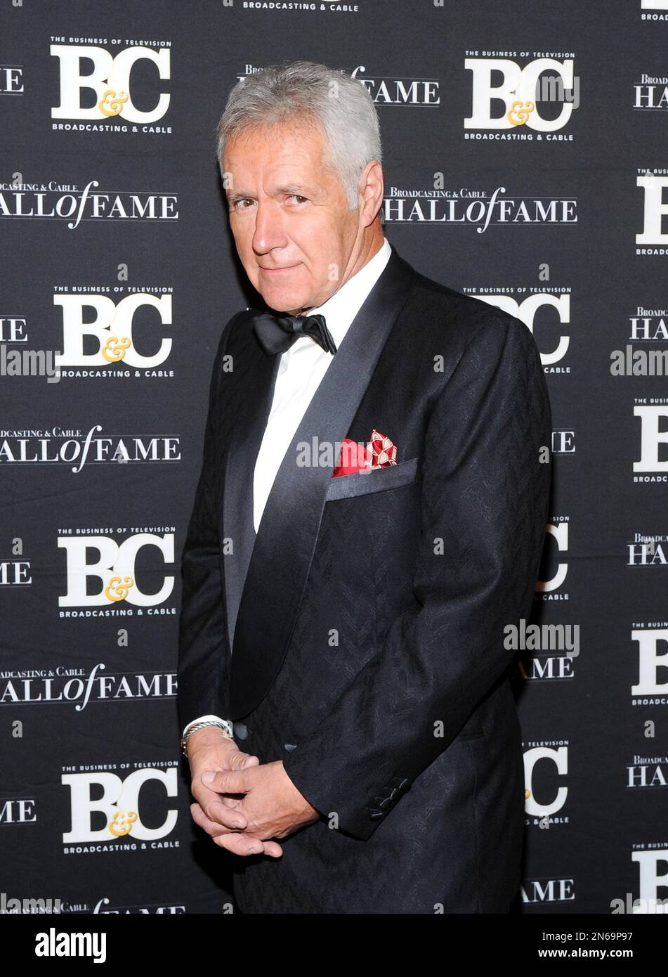 Honoree Alek Trabek, "Jeopardy" host, attends the 23rd Annual Broadcasting & Cable Hall of Fame ...