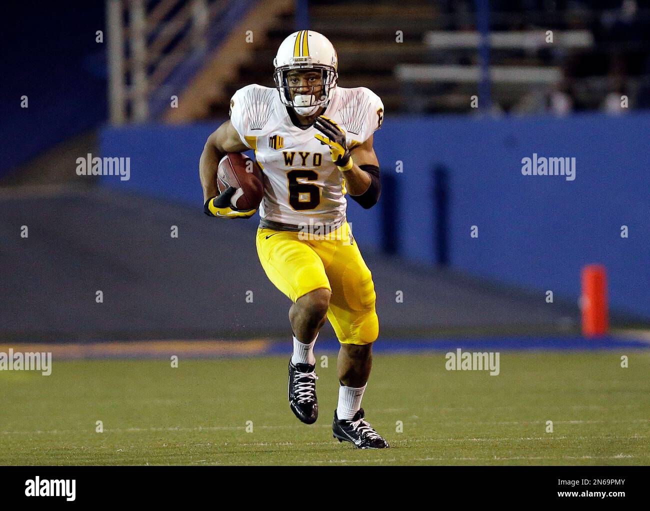 Wyoming wide receiver Robert Herron during an NCAA college football ...