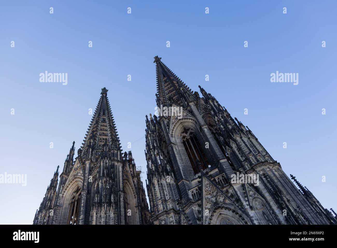Cologne, Germany. 07th Feb, 2023. View of Cologne Cathedral. The "Dicke ...