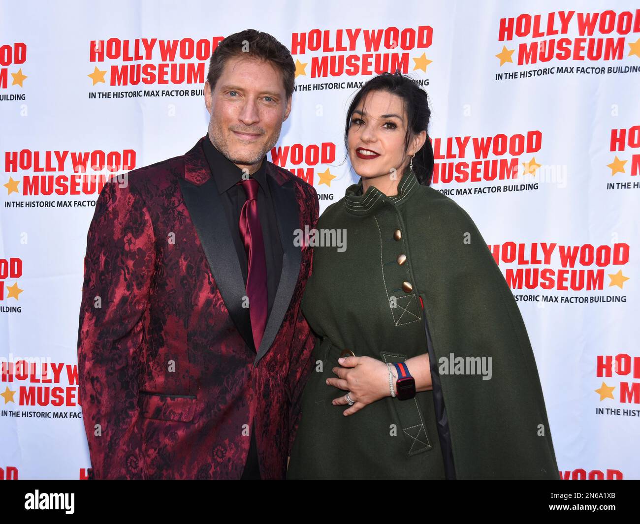 Sean Kanan, Michele Vega attends The Hollywood Museum Salutes Kate ...