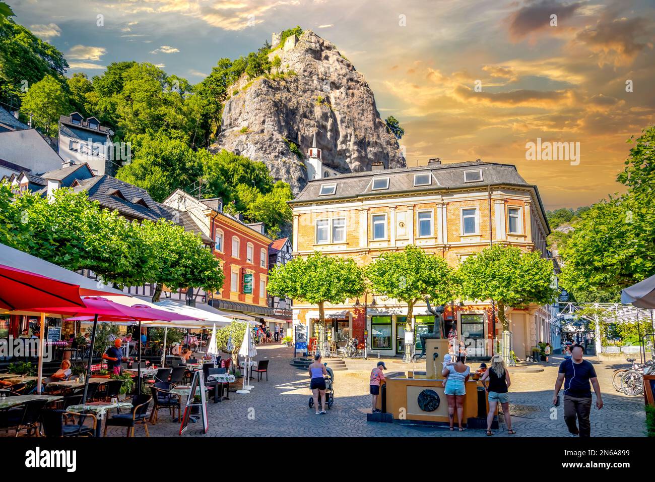 Old city of Idar Oberstein, Germany Stock Photo - Alamy