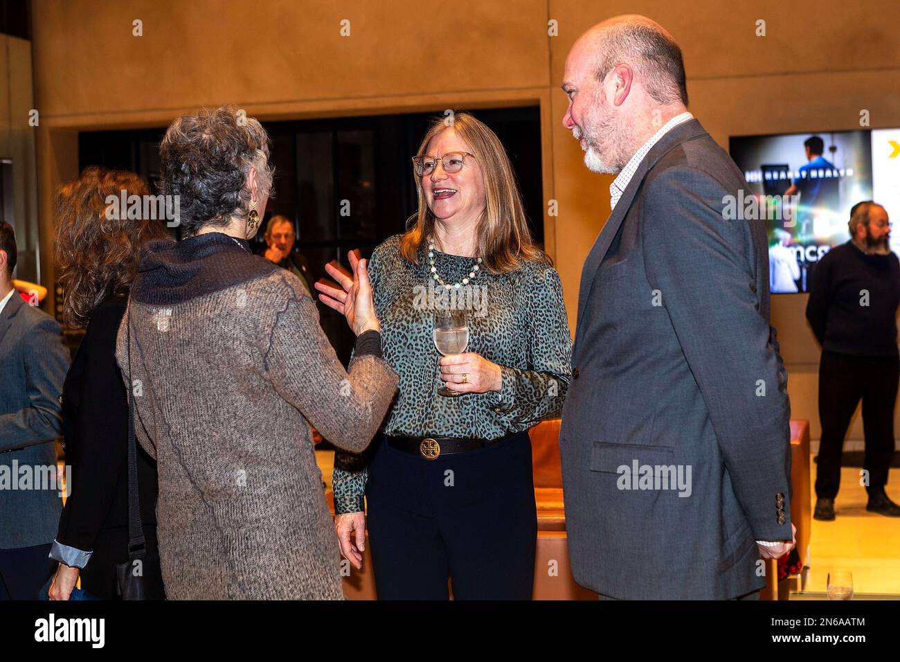 New York, NY, USA. 9th Feb, 2023. Tracy Brown, Riverkeeper President (M ...