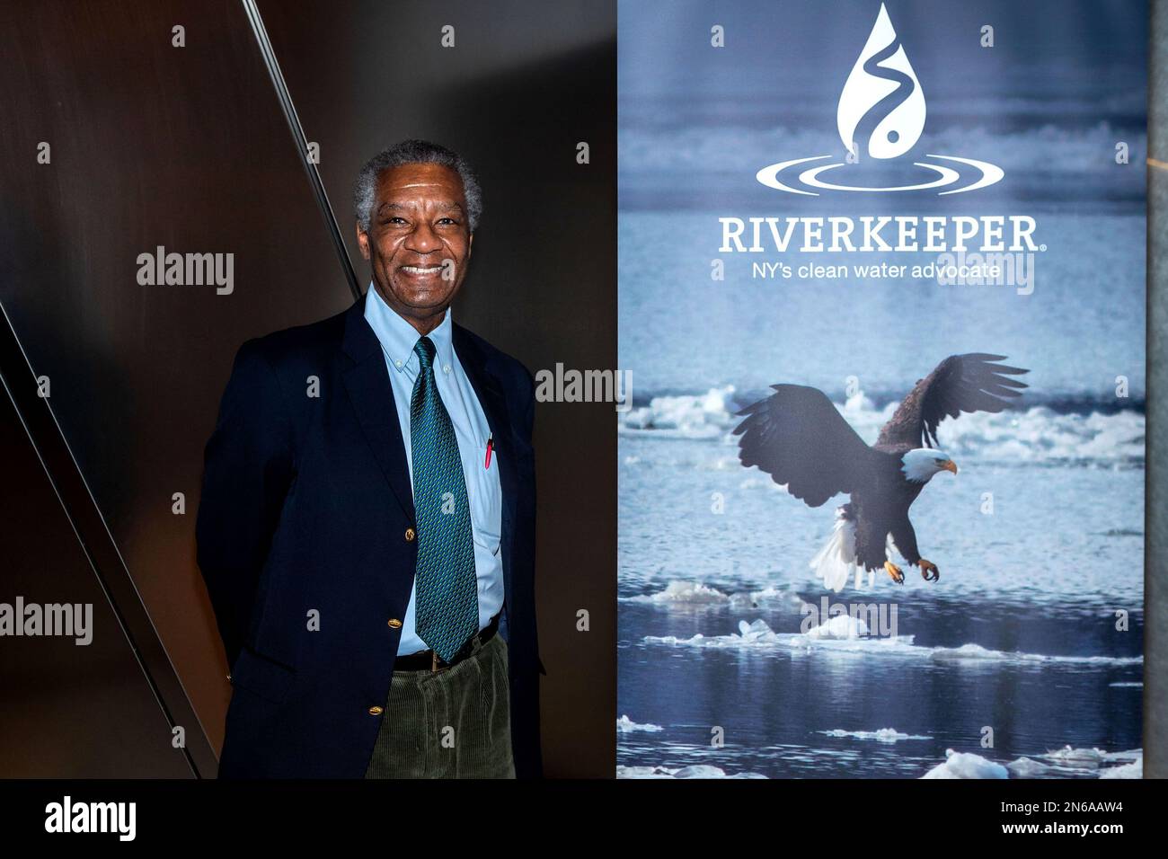 New York, NY, USA. 9th Feb, 2023. Ernest Tollerson, Riverkeeper Board ...
